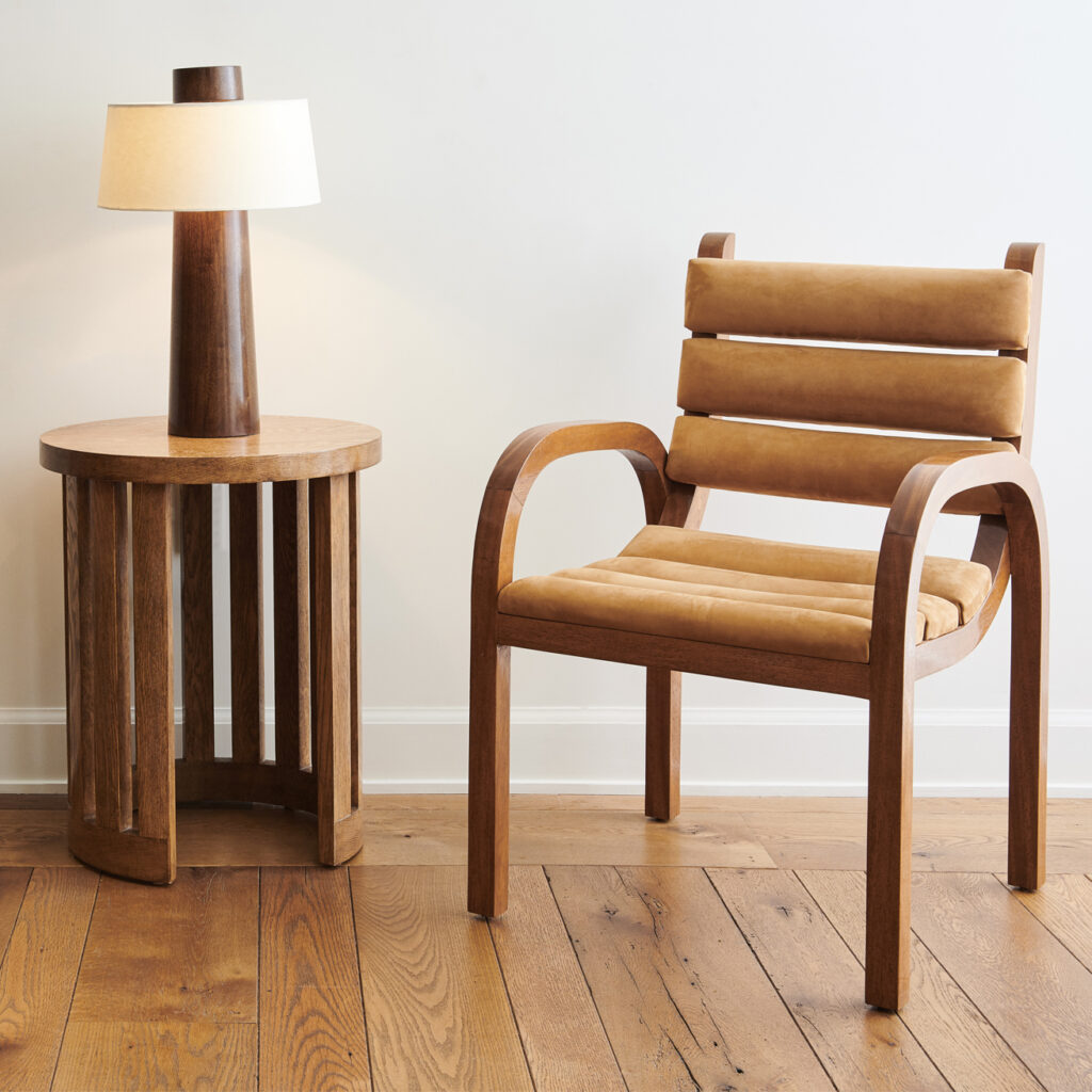 Violet Chair Mahogany - Rose Tarlow