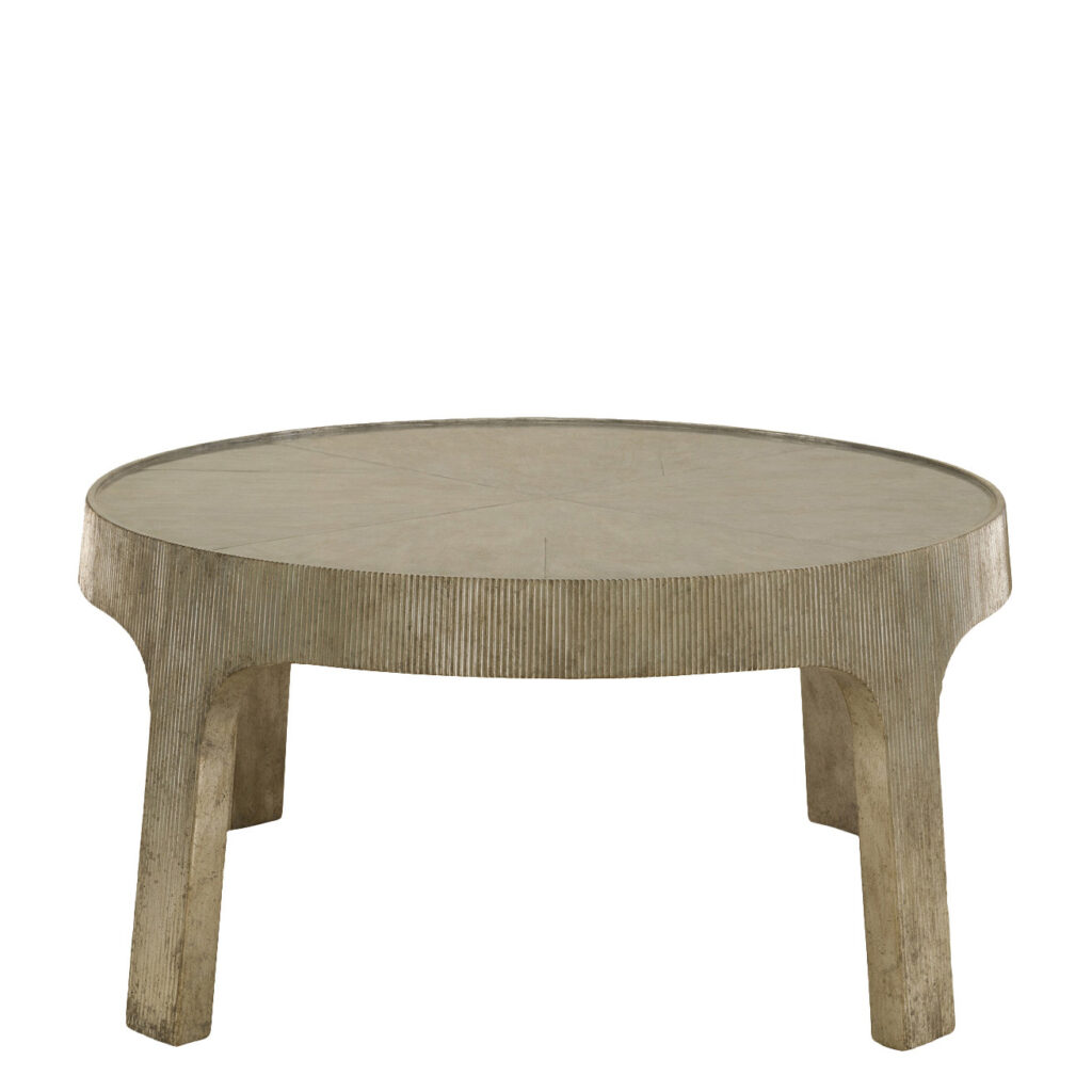 Reeded Bois Coffee Table Silver - Rose Tarlow