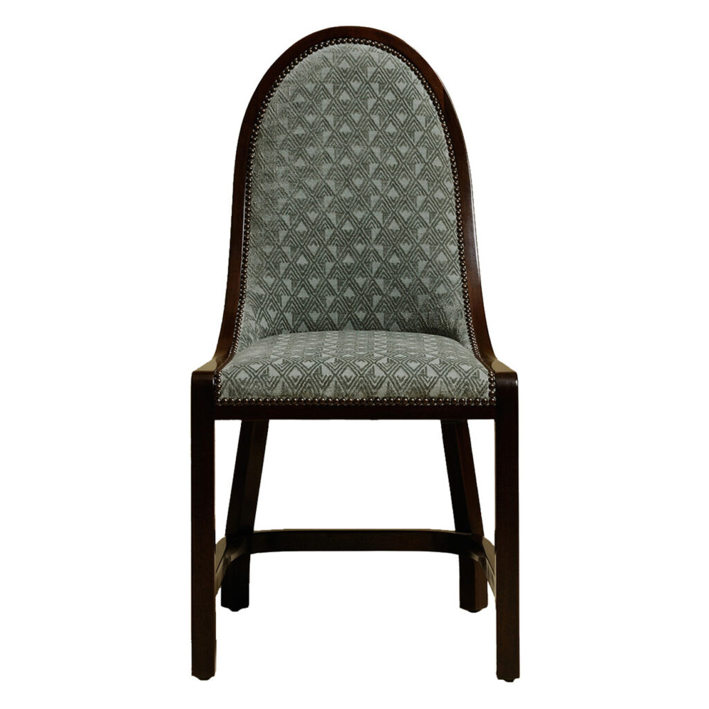 Spoon Dining Chair, Mahogany - Rose Tarlow
