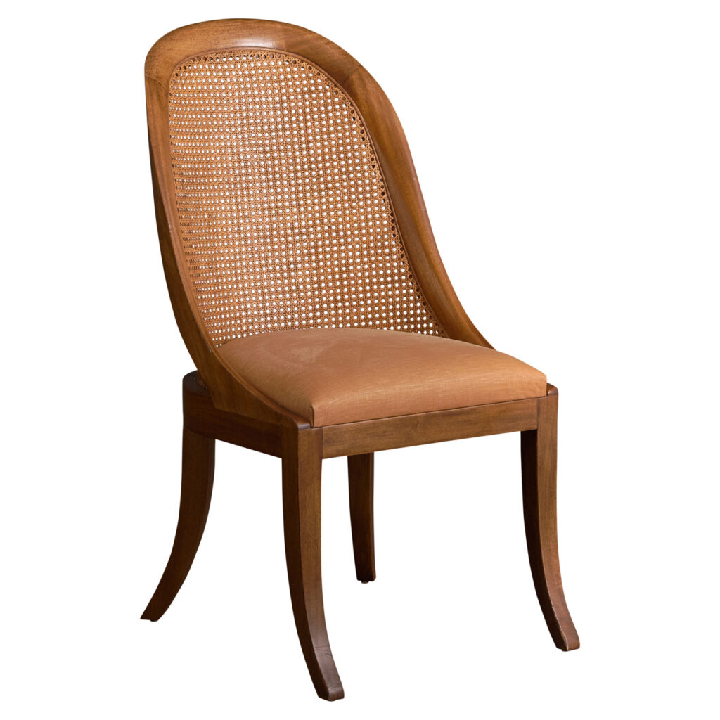 Violet Chair Mahogany - Rose Tarlow