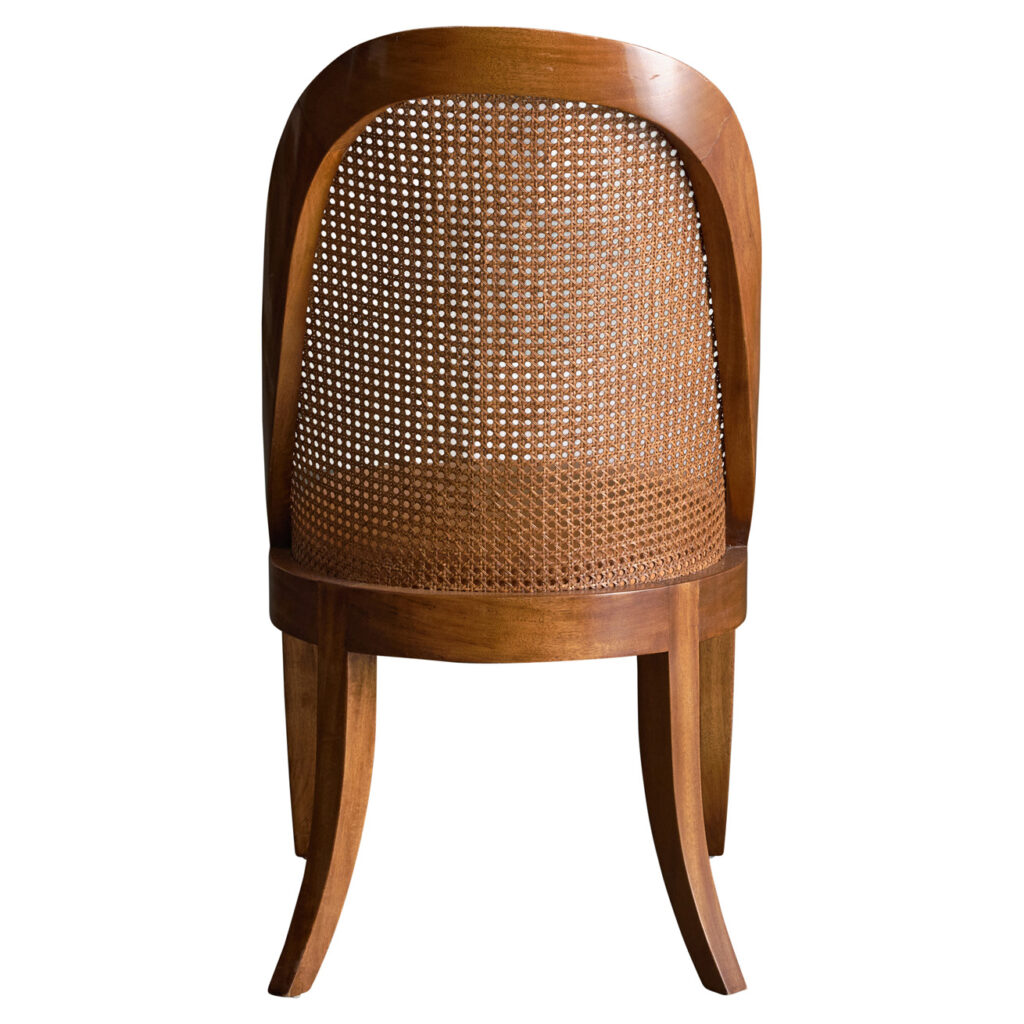 Violet Chair Mahogany - Rose Tarlow