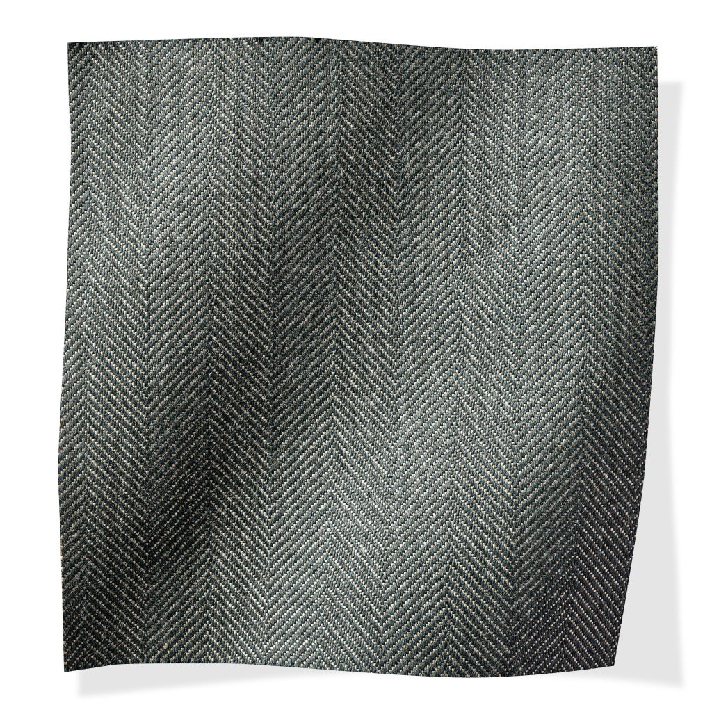 Chevron Stripe II Sea - Rose Tarlow