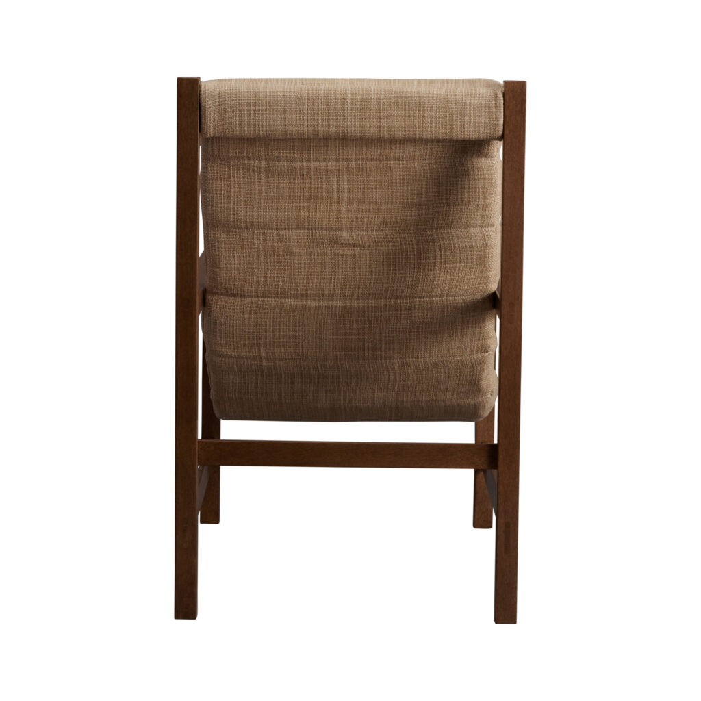 Paco Lounge Chair Wheat, Walnut - Rose Tarlow