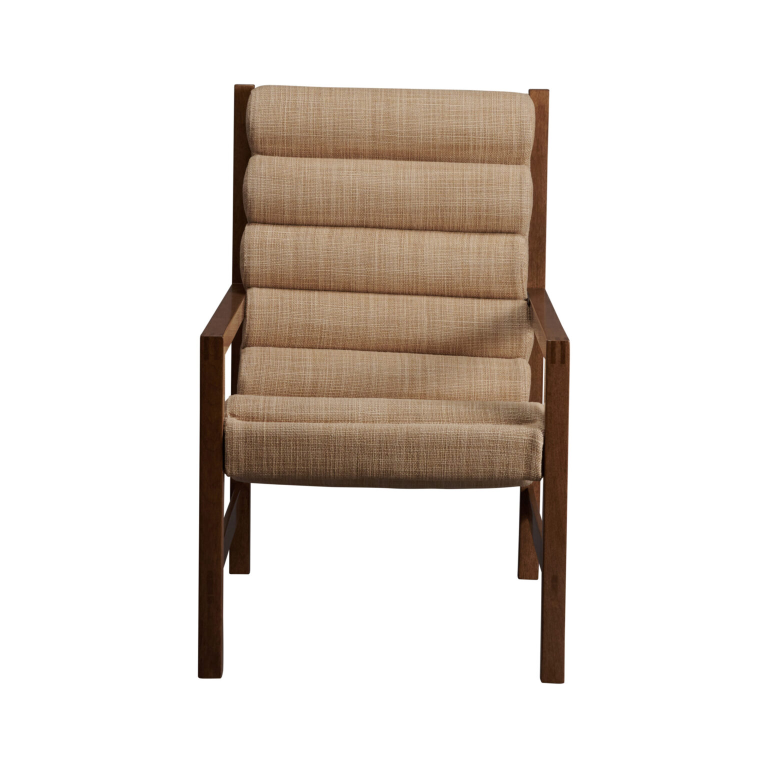 Paco Lounge Chair Wheat, Walnut - Rose Tarlow